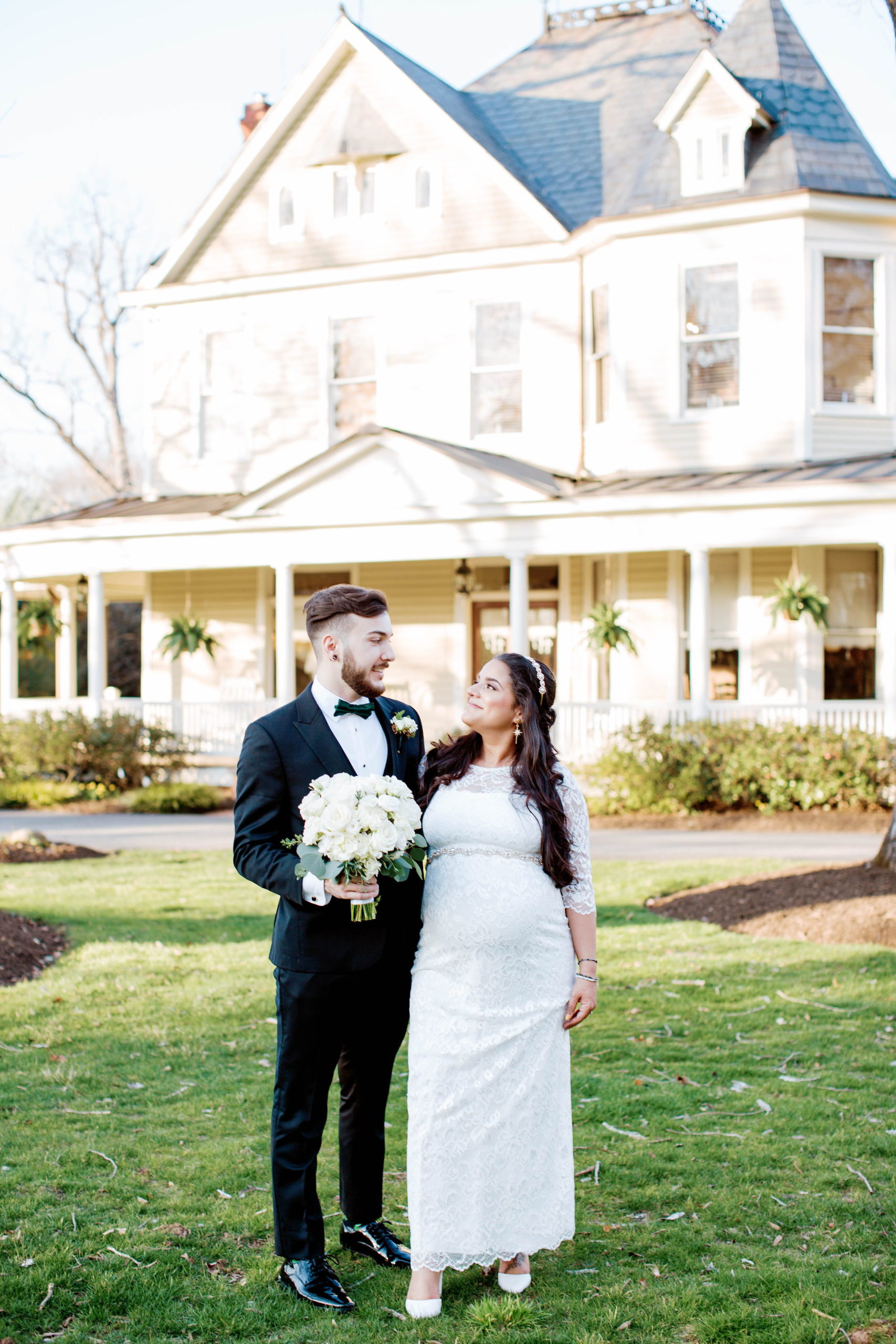 Mr. and Mrs. Parker | Alexander Homestead | www.haylienoelle.com